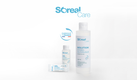 Soreal Care, une gamme de Solution et Gel Hydroalcooliques | Soreal